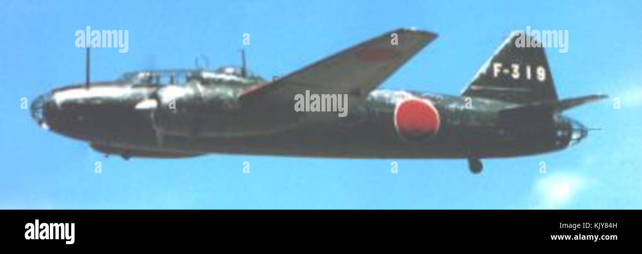 Mitsubishi G4M Betty Stock Photo - Alamy