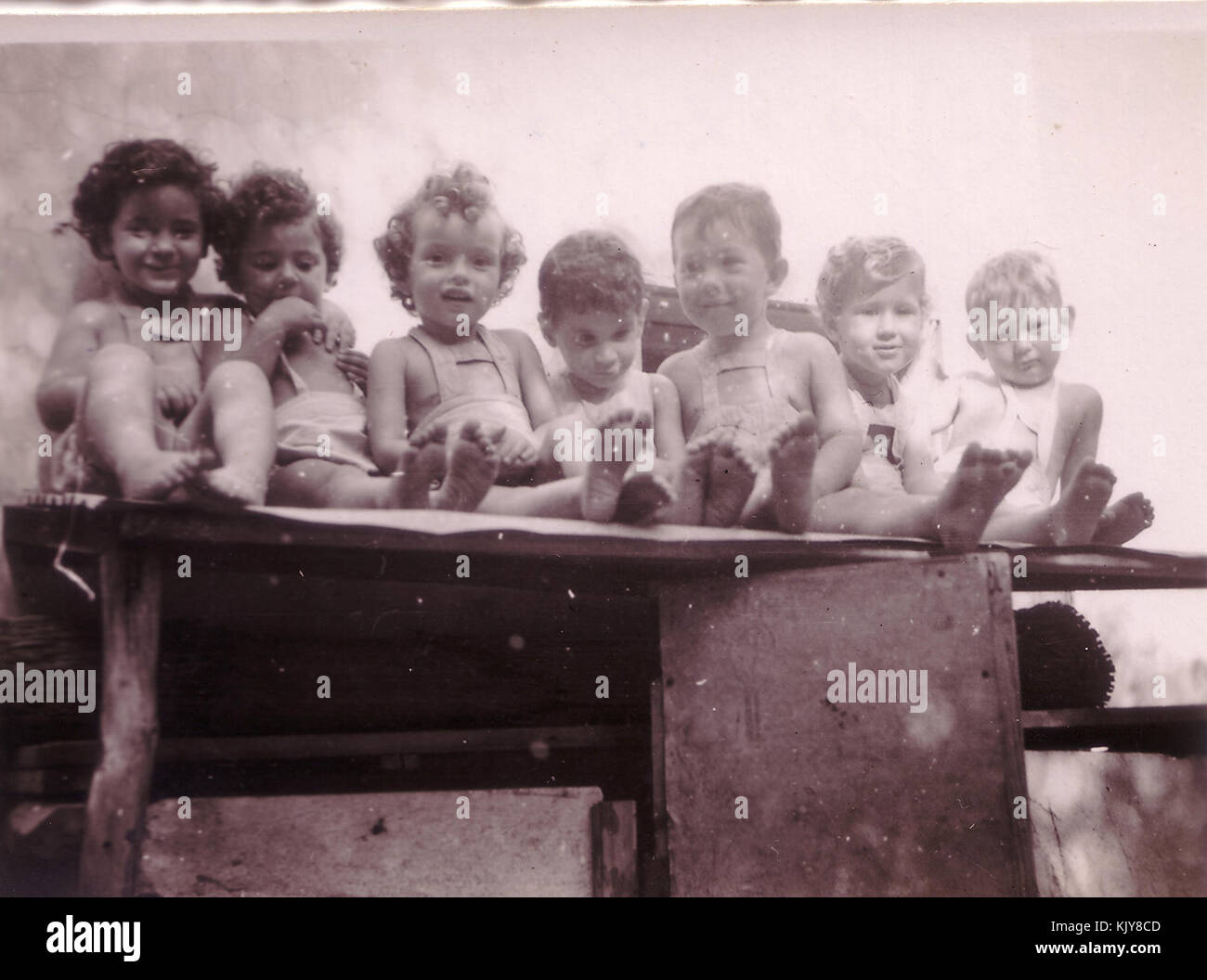 Israel 6205 the First Children Stock Photo - Alamy