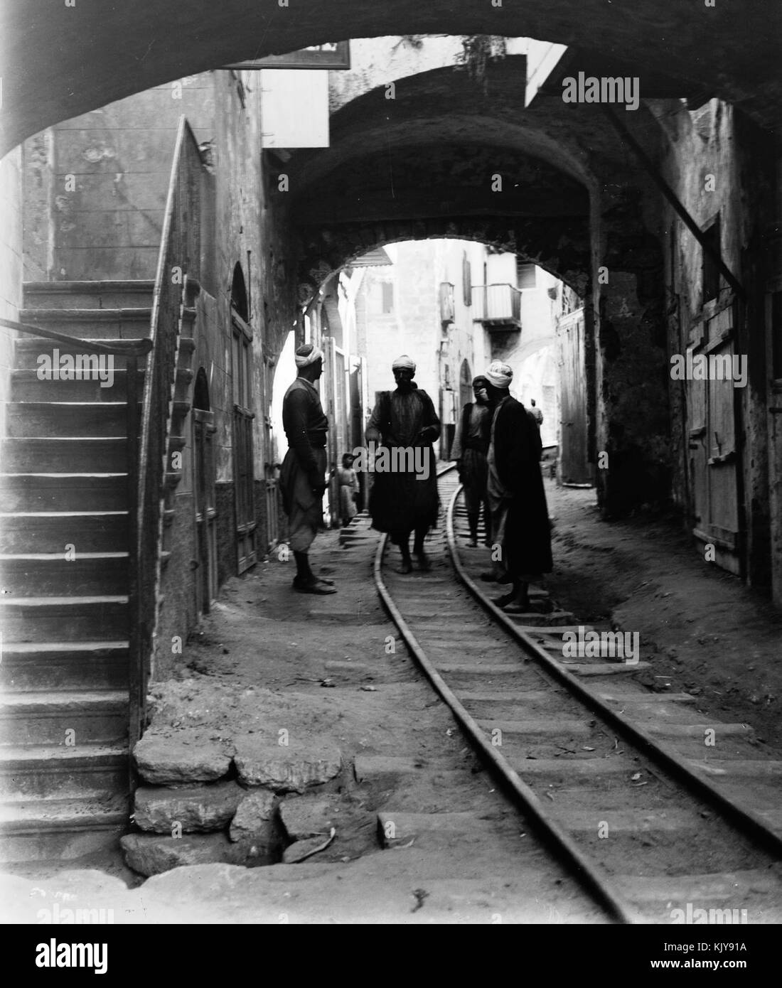 The ancient joppa Black and White Stock Photos & Images - Alamy