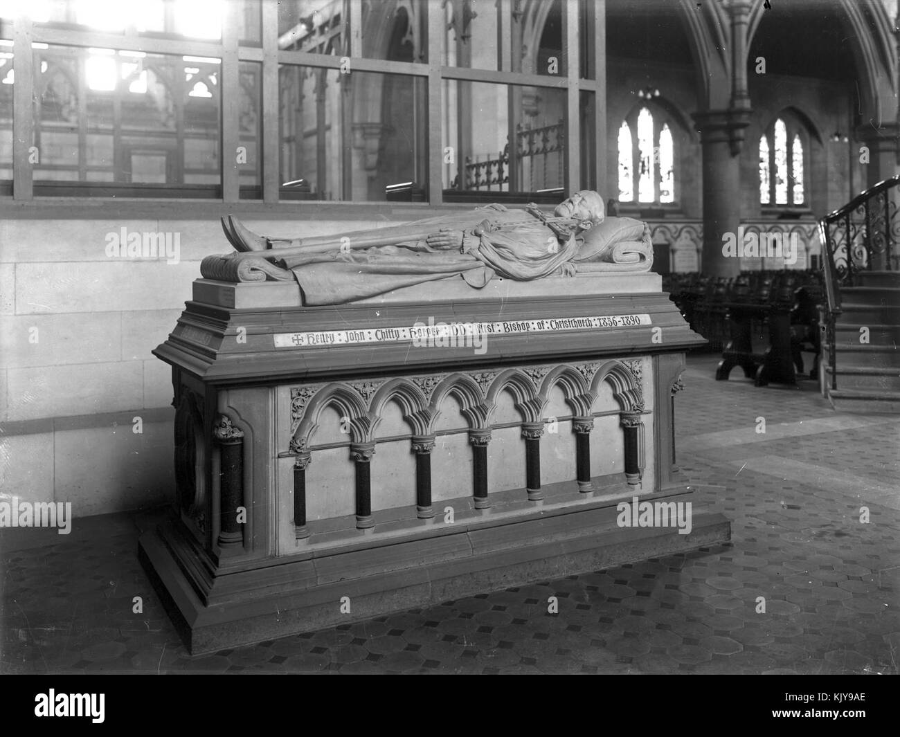 Tomb of Bishop Henry John Chitty Harper Stock Photo - Alamy
