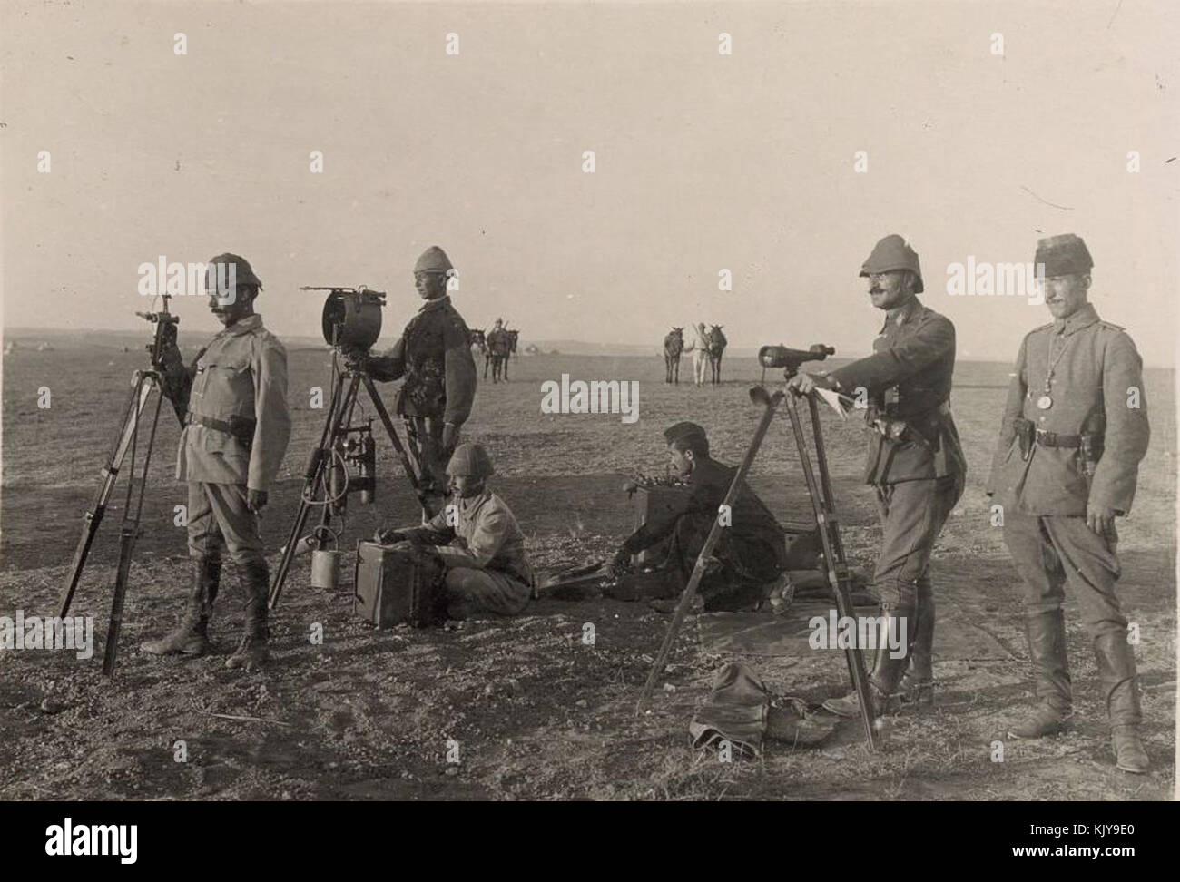Heliograph equipment hi-res stock photography and images - Alamy