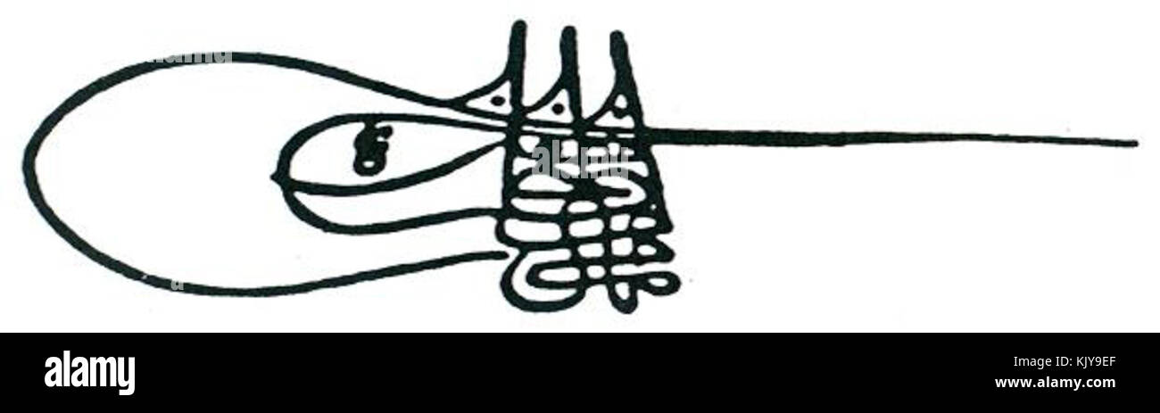 Calligraphic signature hi-res stock photography and images - Alamy