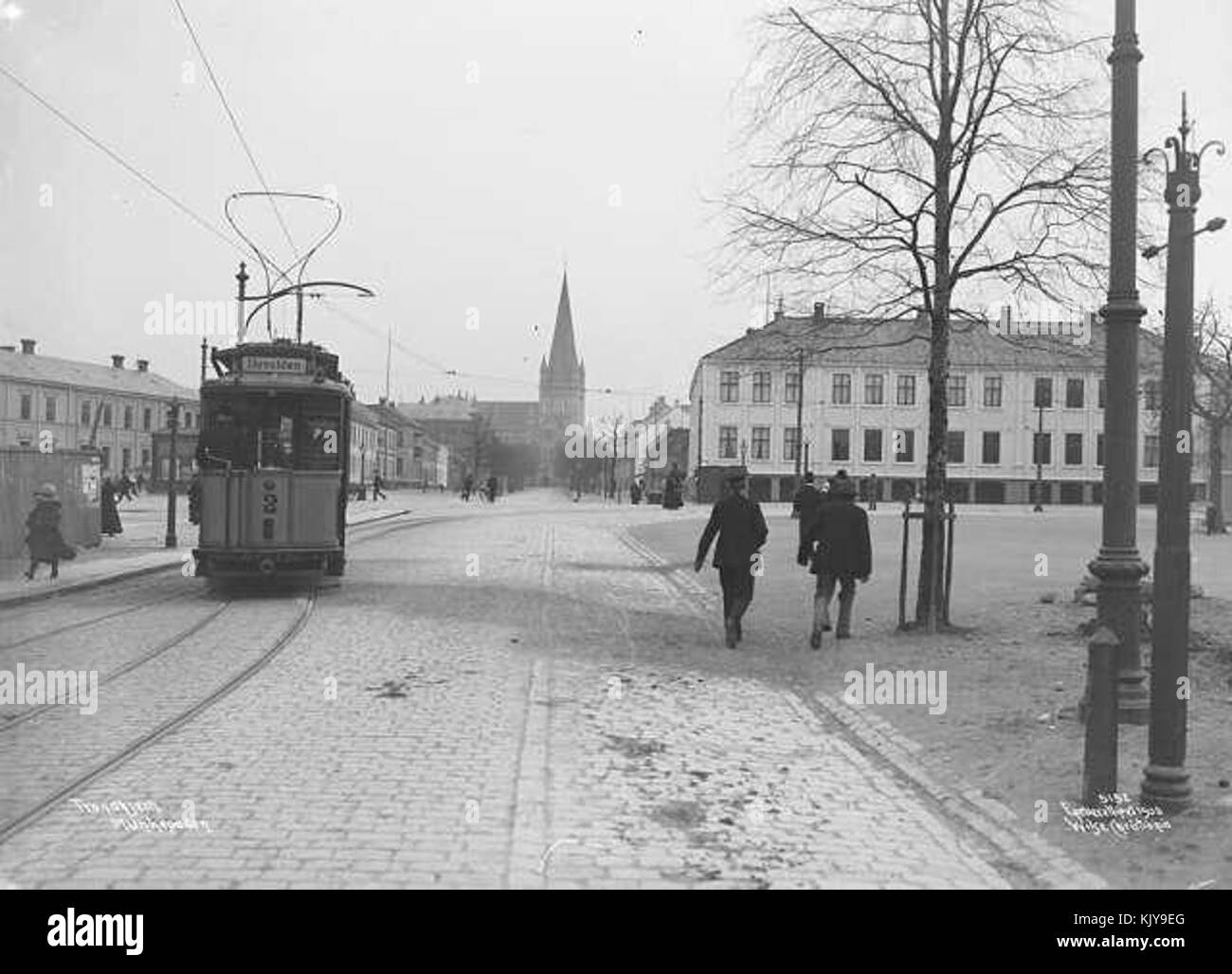 Trondheim tram Black and White Stock Photos & Images - Alamy