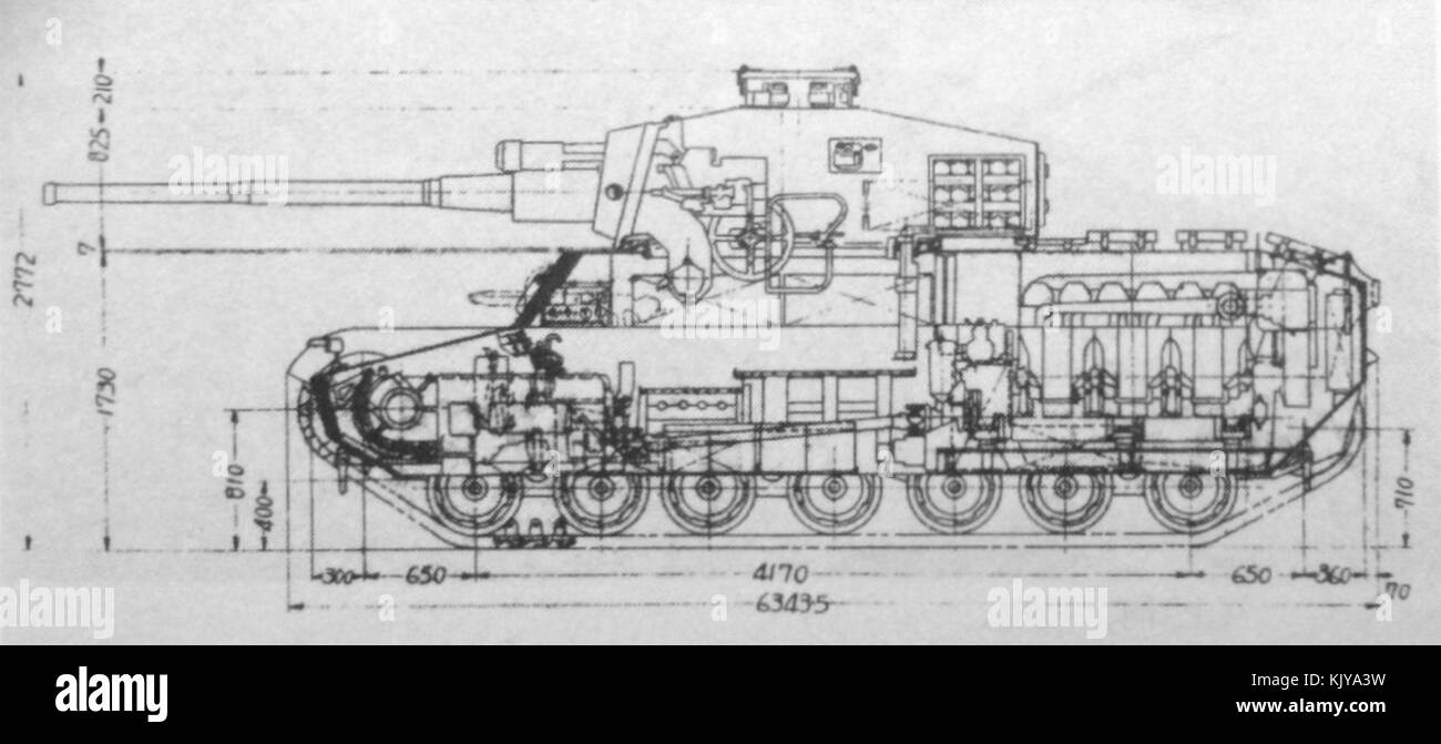 Type 4 medium tank Chi To planned production model 01 Stock Photo - Alamy