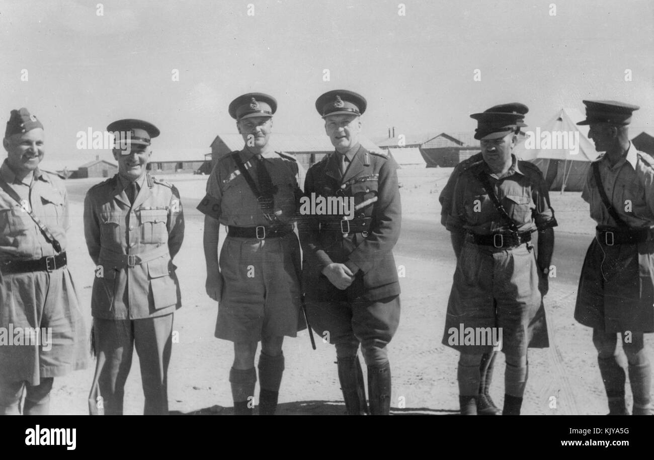 CIGS General Sir John Dill visits Maadi Camp Stock Photo - Alamy