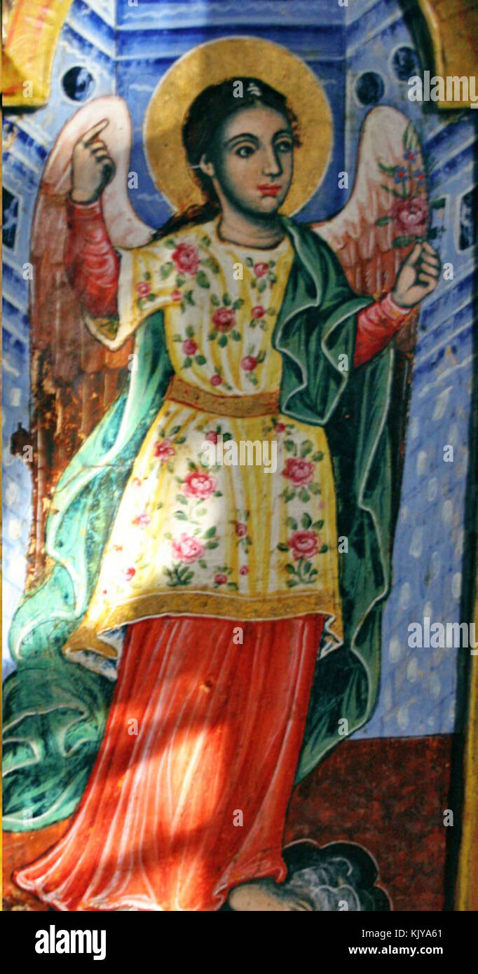 Freska MAnastir Ljubanci Stock Photo - Alamy