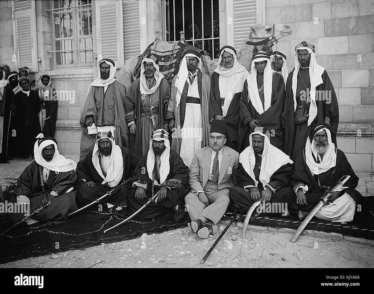 Aref al Aref as governor of Beersheba Stock Photo - Alamy