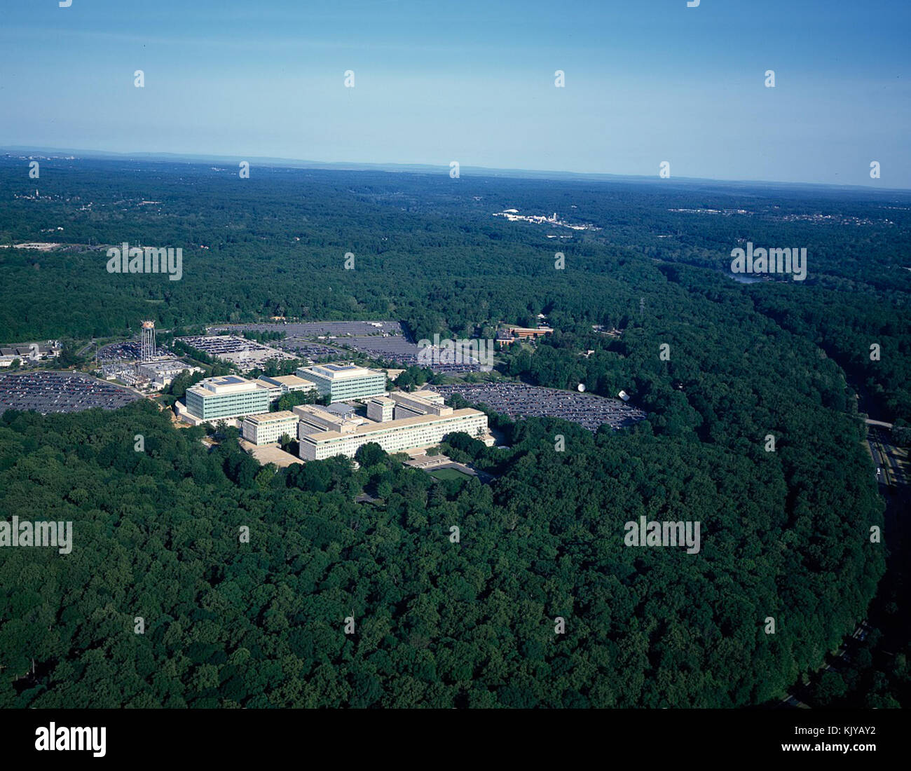 Aerial of C.I.A. Headquarters13402v Stock Photo - Alamy