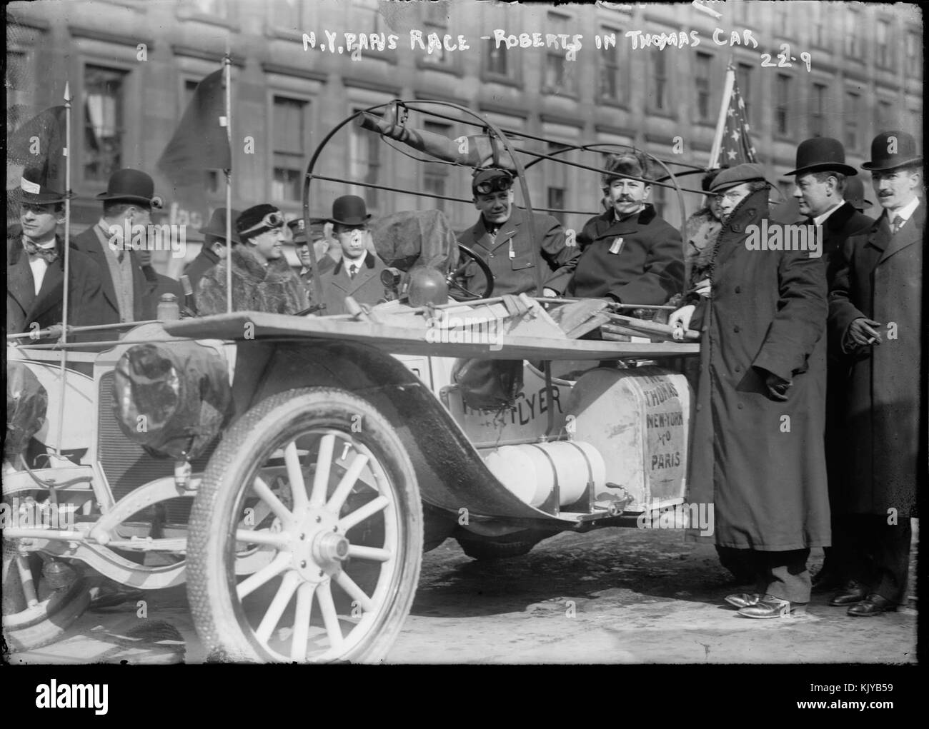 1908 new york to paris race hi-res stock photography and images - Alamy
