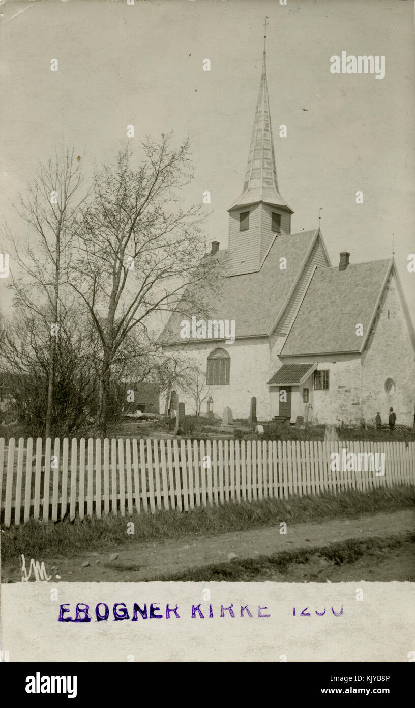 Frogner kirke, gamle, Akershus Riksantikvaren T036 01 0092 Stock Photo ...