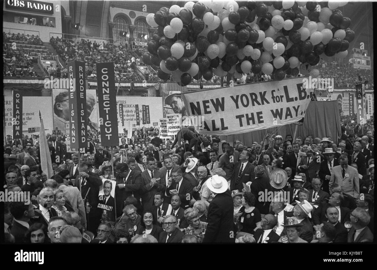 1964 DNC day 3 (a Stock Photo - Alamy