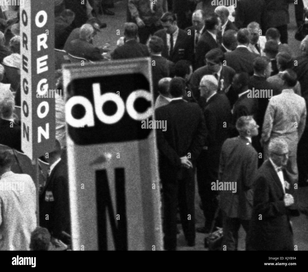 ABC coverage of the 1964 DNC (1 Stock Photo - Alamy