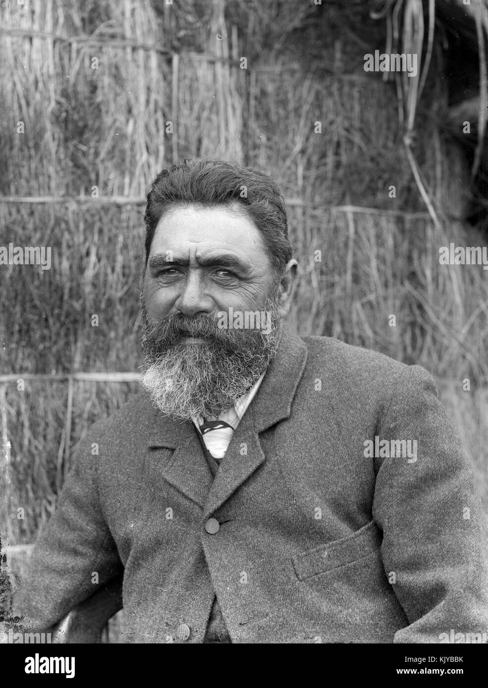 Wiremu Parata Te Kakakura Stock Photo - Alamy