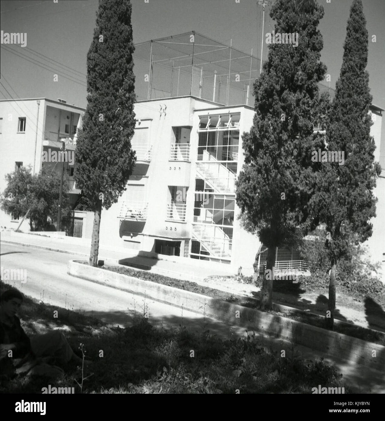 Glass house haifa Stock Photo - Alamy