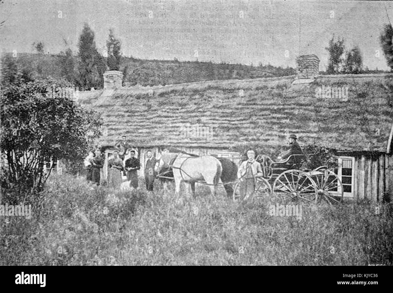 Homestead farms 19th century hi-res stock photography and images - Alamy