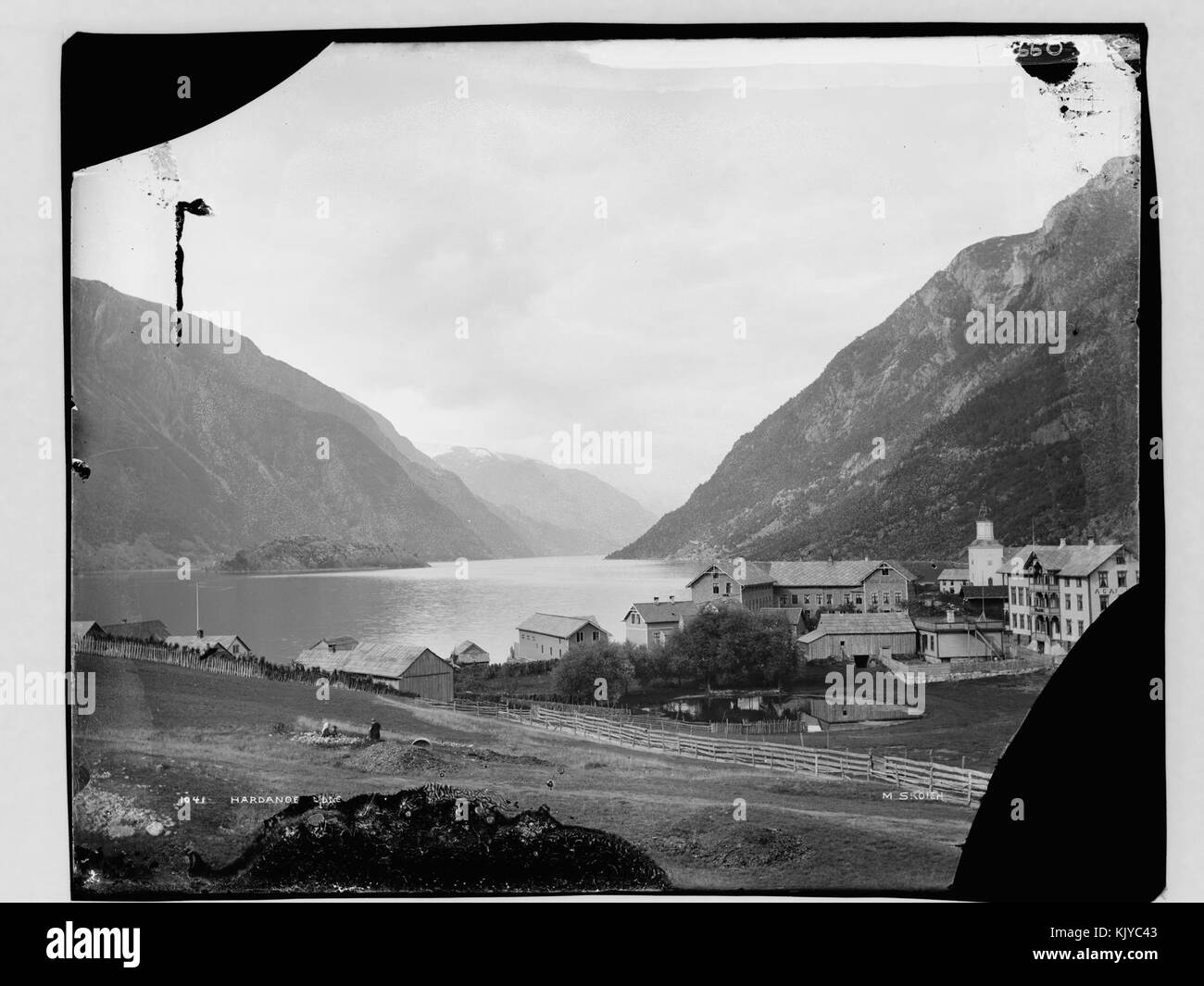 Hardanger. Odde NB MS G4 0097 Stock Photo - Alamy