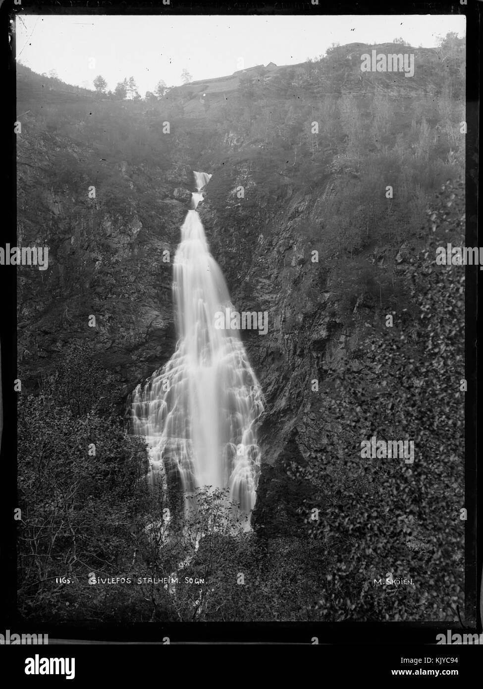 Sivlefos Stalheim Sogn NB MS G3 0091 Stock Photo - Alamy