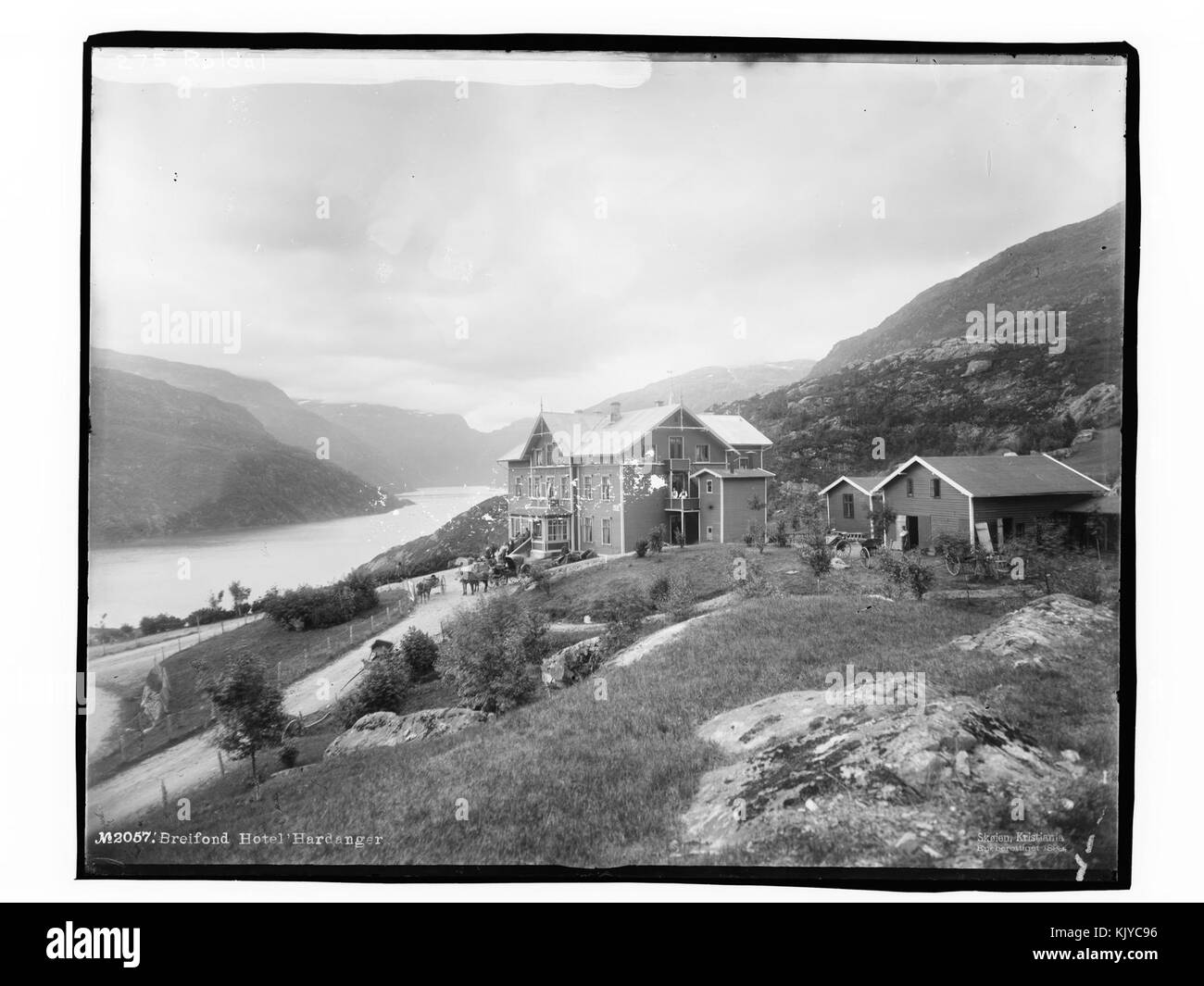 Breifond Hotel Hardanger NB MS G4 0255 Stock Photo - Alamy