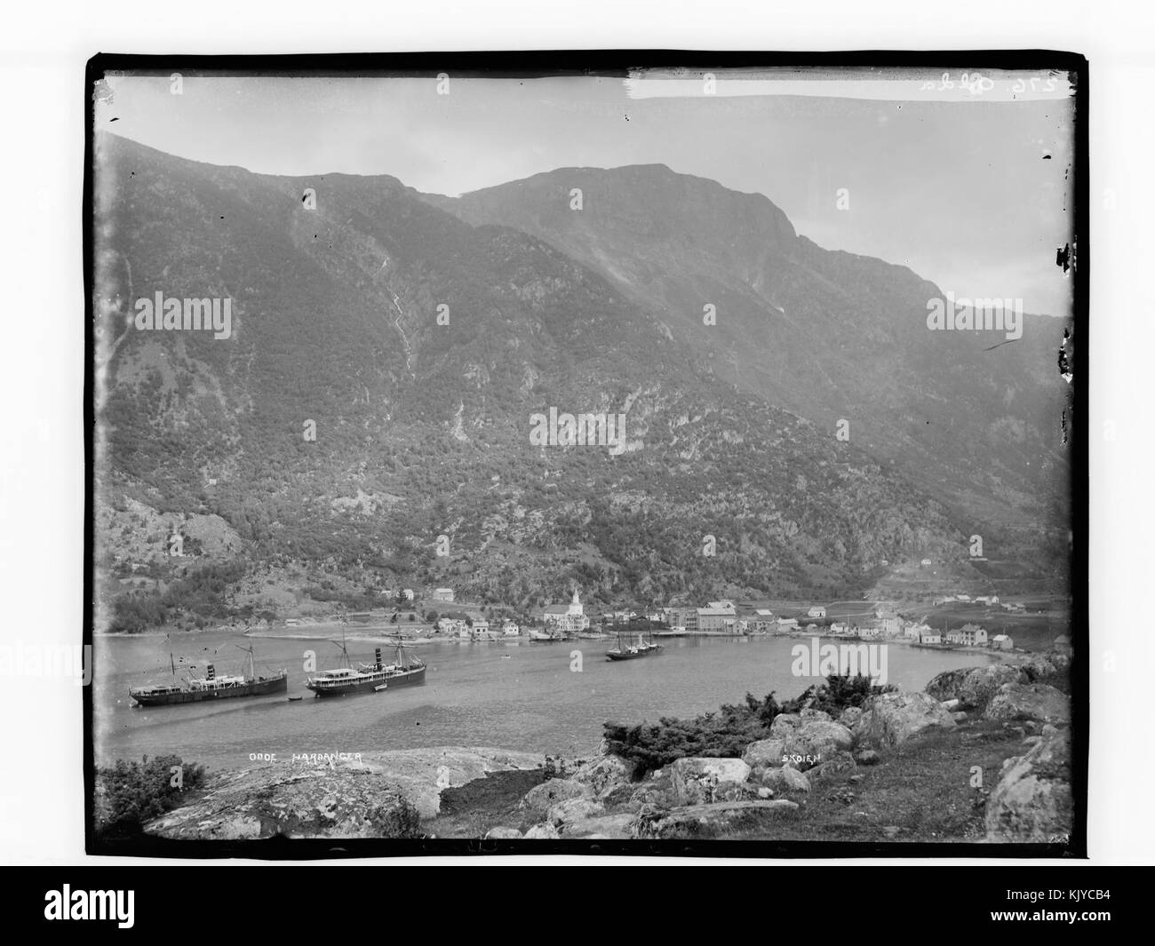 Odde. Hardanger NB MS G4 0222 Stock Photo - Alamy