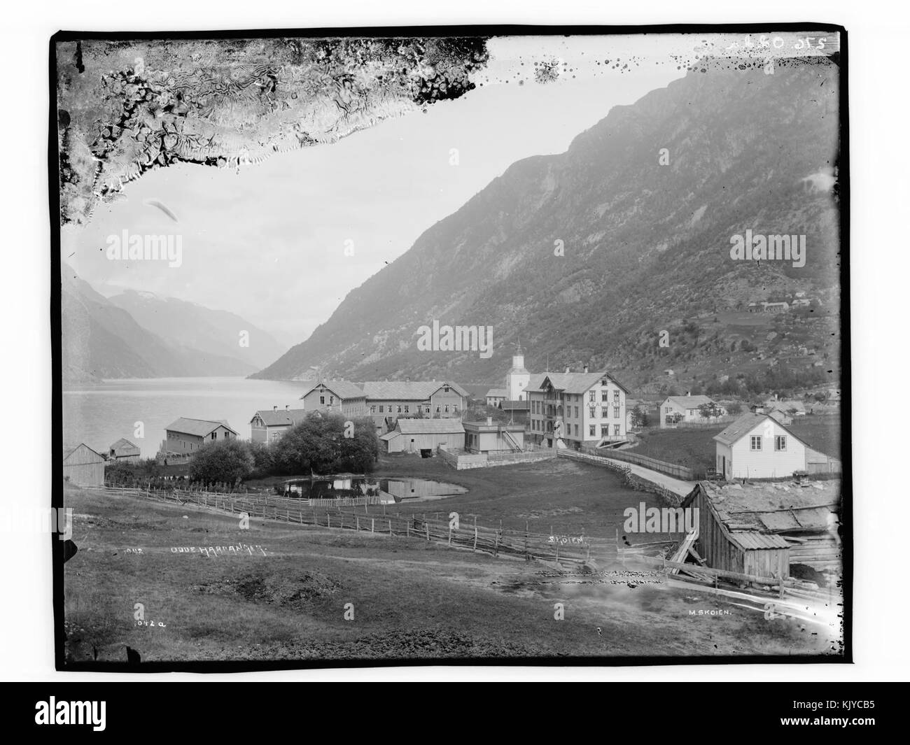 Odde. Hardanger NB MS G4 0236 Stock Photo - Alamy