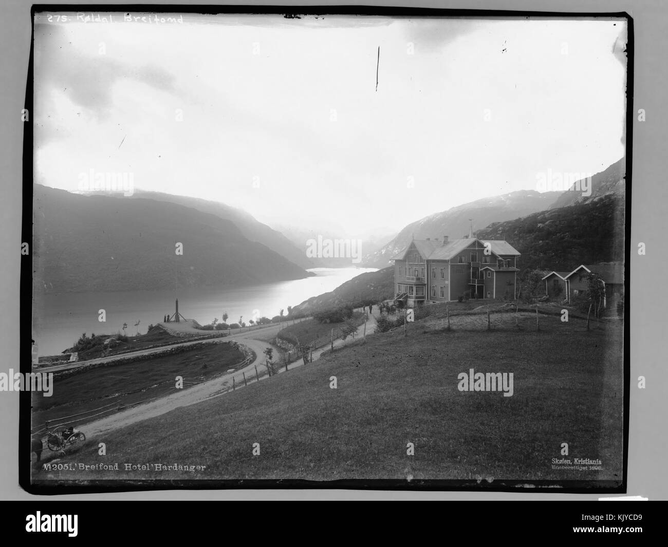 Breifond Hotel, Hardanger NB MS G4 0210 Stock Photo - Alamy