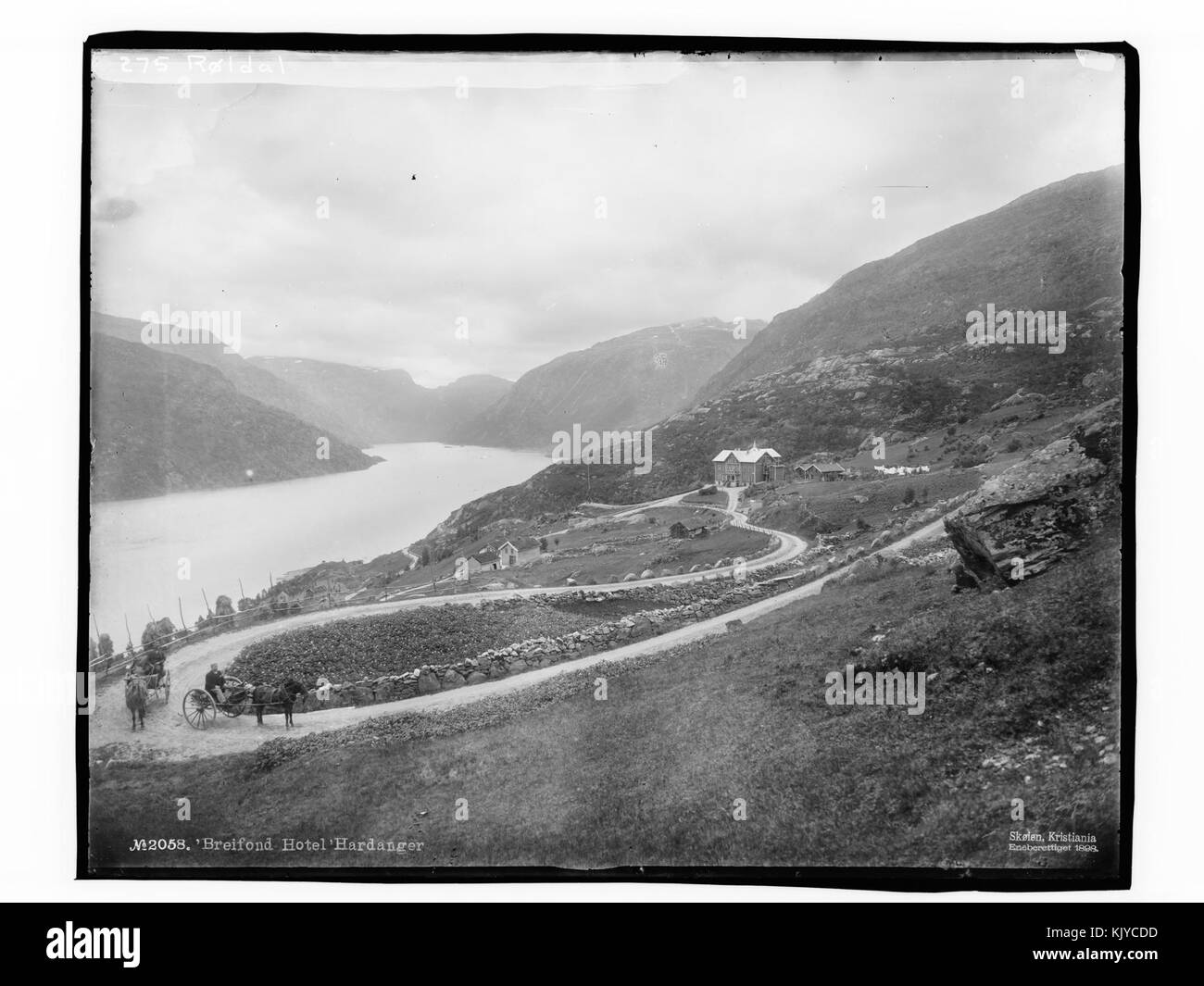 Breifond Hotel Hardanger NB MS G4 0251 Stock Photo - Alamy