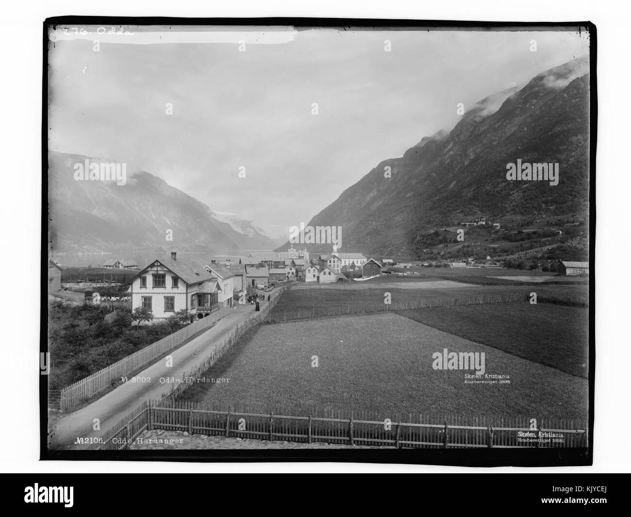 Odde, Hardanger NB MS G4 0238 Stock Photo - Alamy