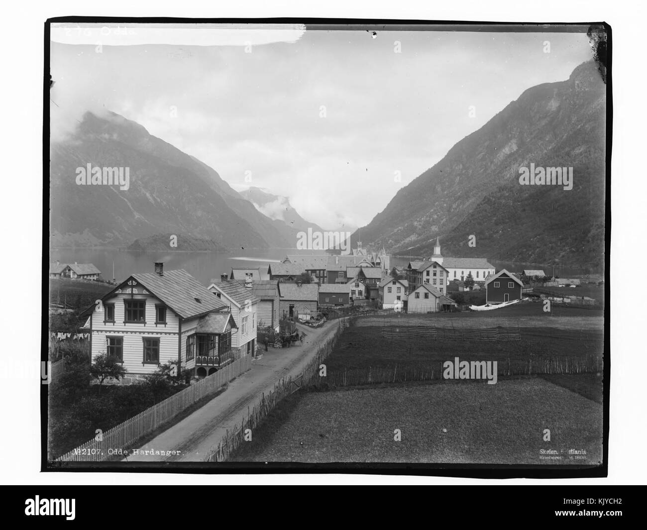 Odde, Hardanger NB MS G4 0239 Stock Photo - Alamy