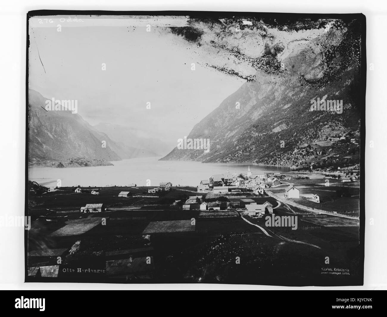 Hardanger fjord Black and White Stock Photos & Images - Alamy