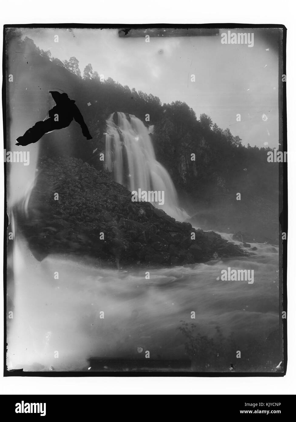 En foss NB MS G4 0913 Stock Photo - Alamy