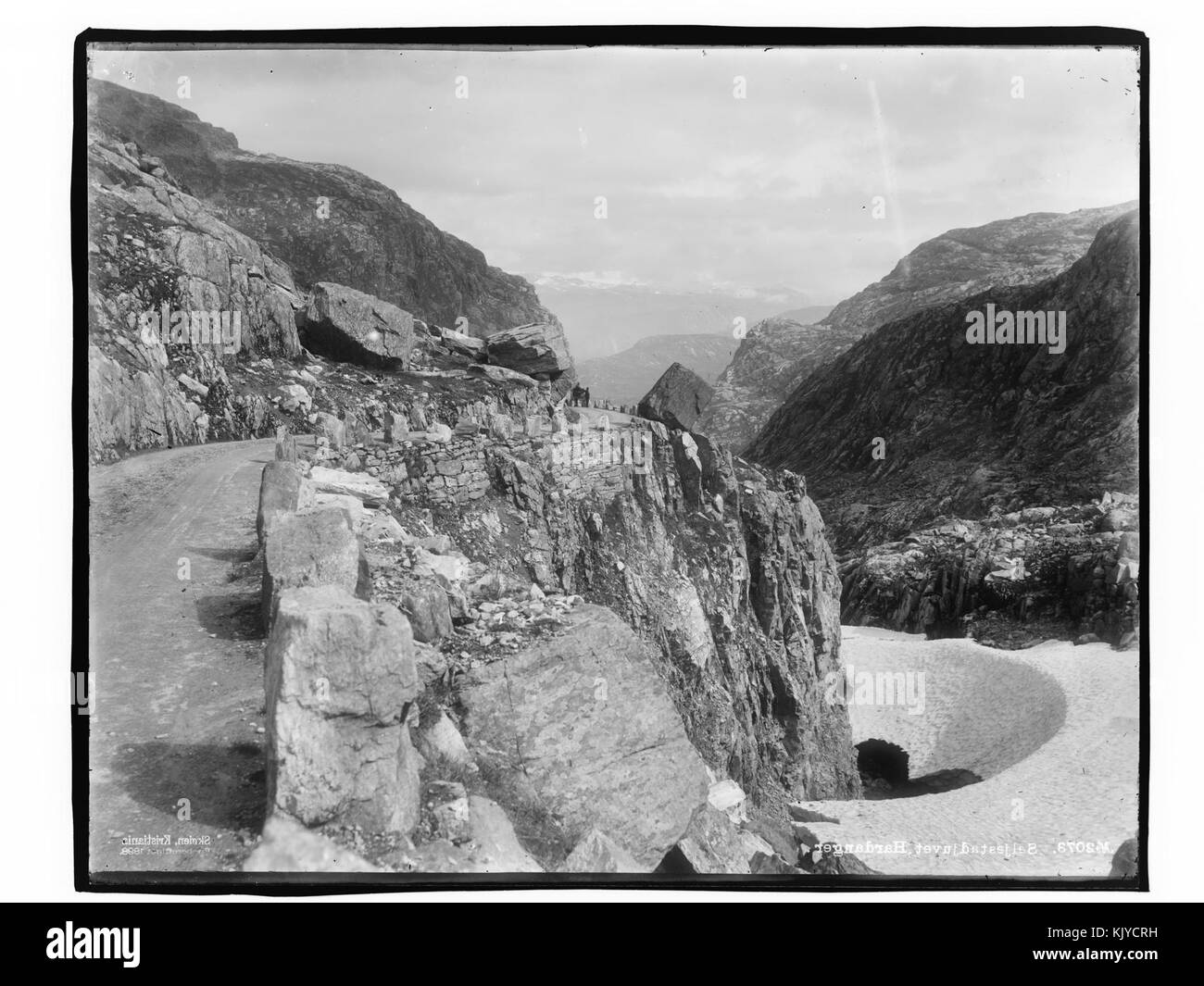 Seljestadjuvet. Hardanger NB MS G4 0878 Stock Photo - Alamy