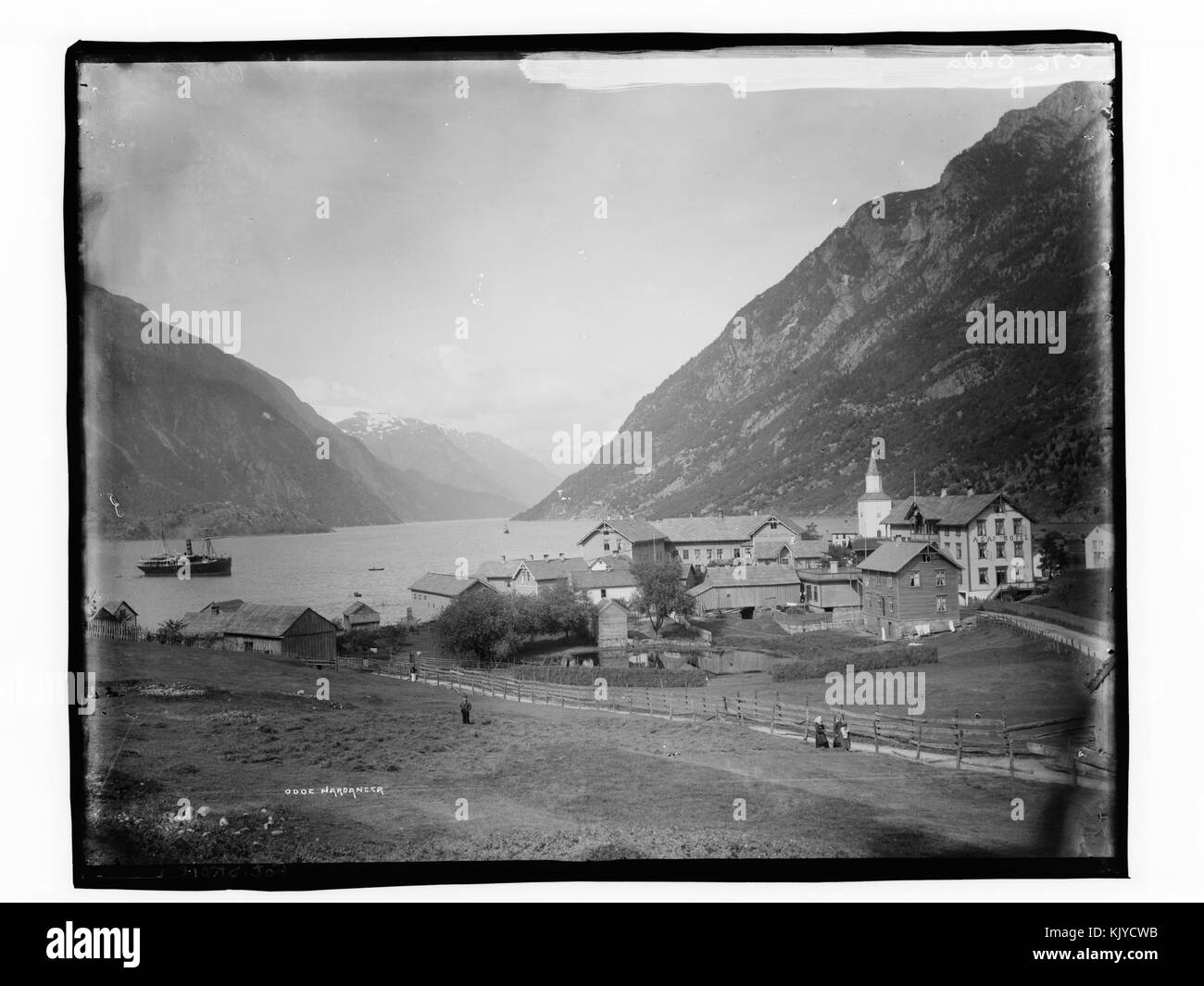 Odde. Hardanger NB MS G4 0234 Stock Photo - Alamy
