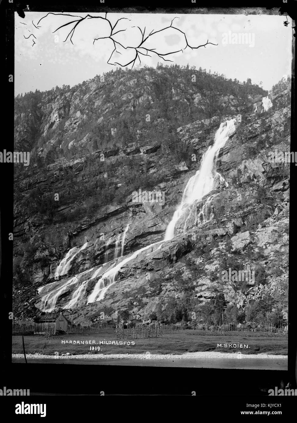 Hardanger Hildasfos NB MS G3 0082 Stock Photo - Alamy