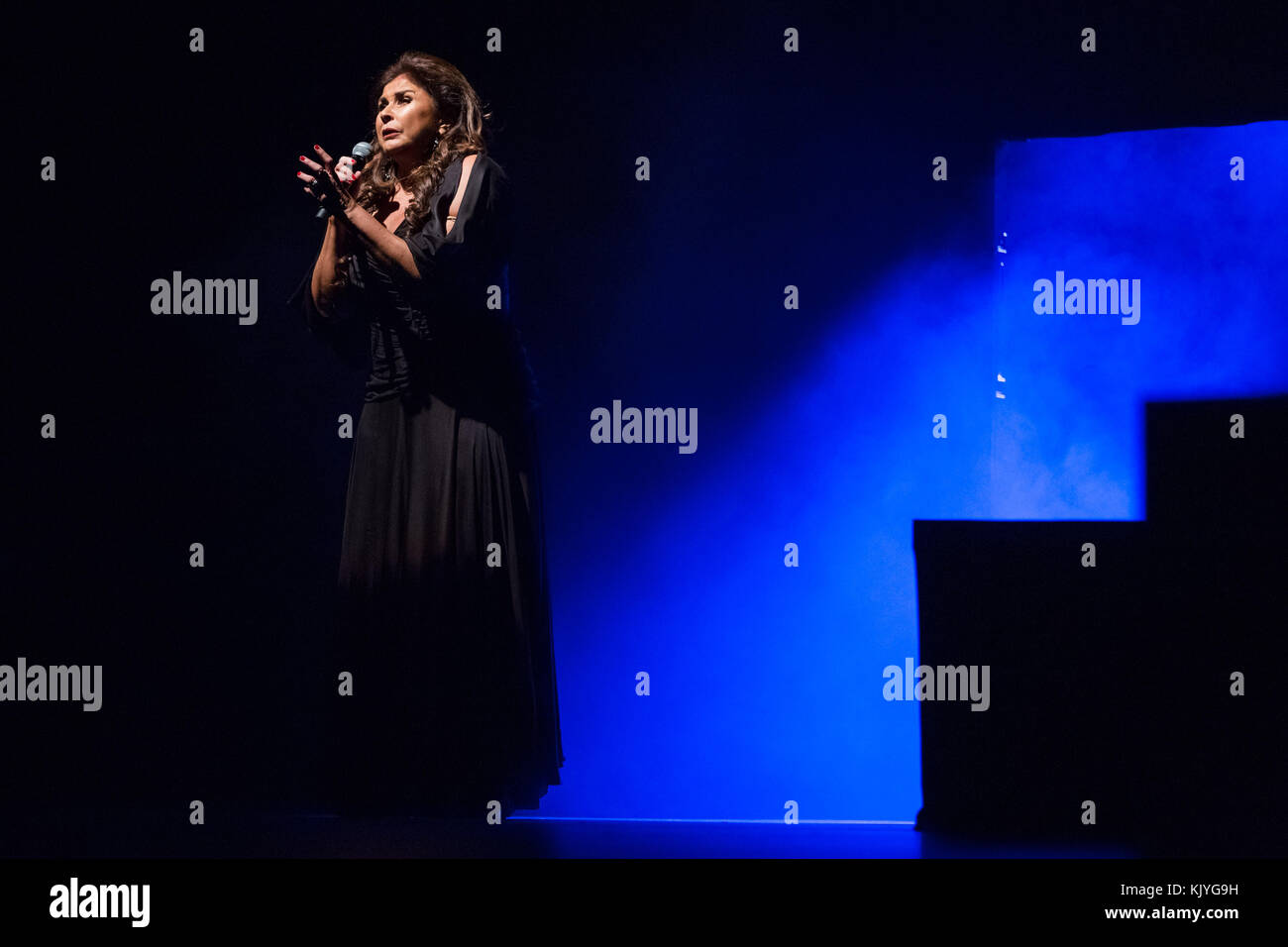 Brazilian singer Fafa de Belem performs live at Coliseu dos Recreios ...