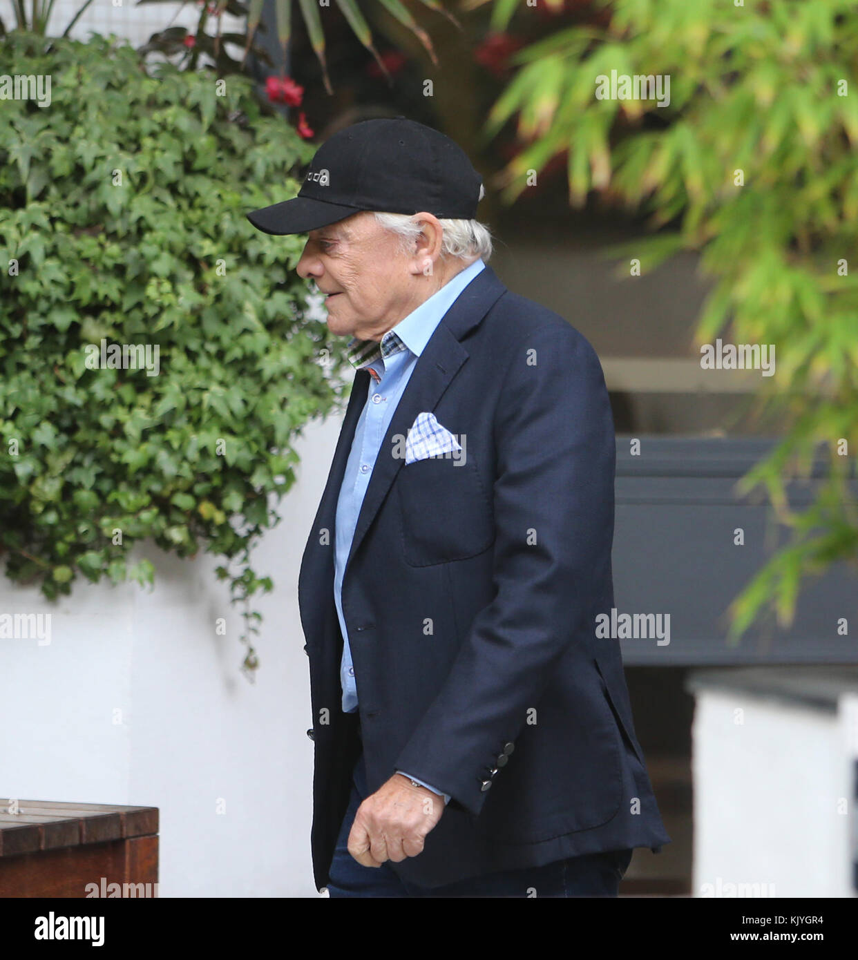 David Jason outside ITV Studios Featuring: David Jason Where: London ...