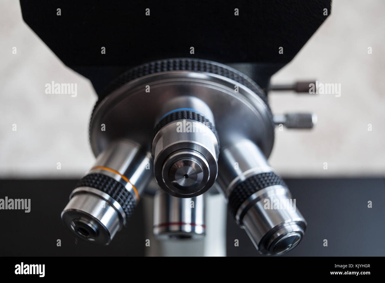 Optical microscope - science and laboratory equipment. For conducting ...