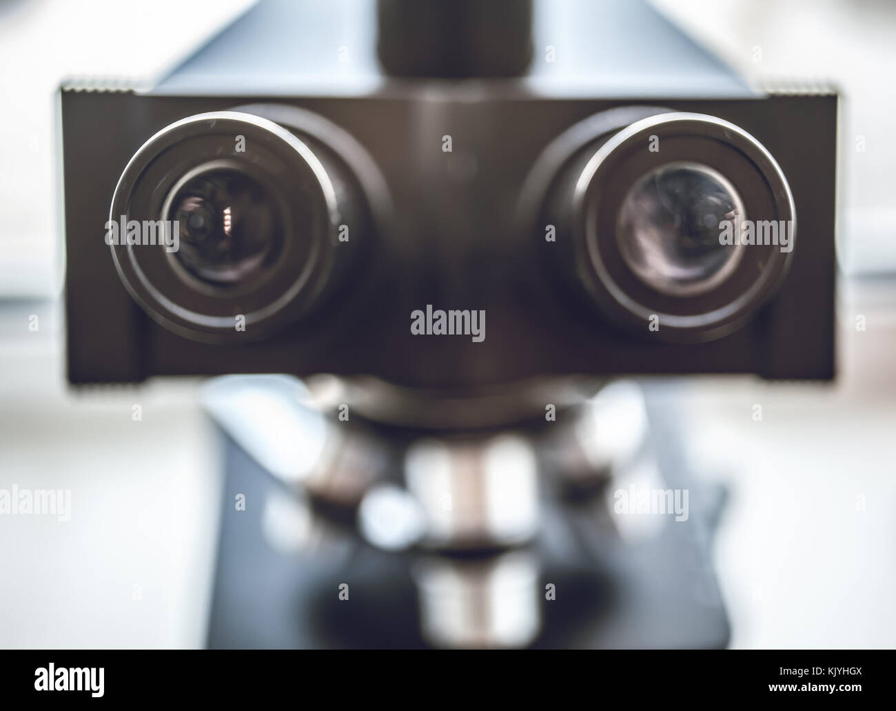 Optical microscope - science and laboratory equipment. For conducting ...