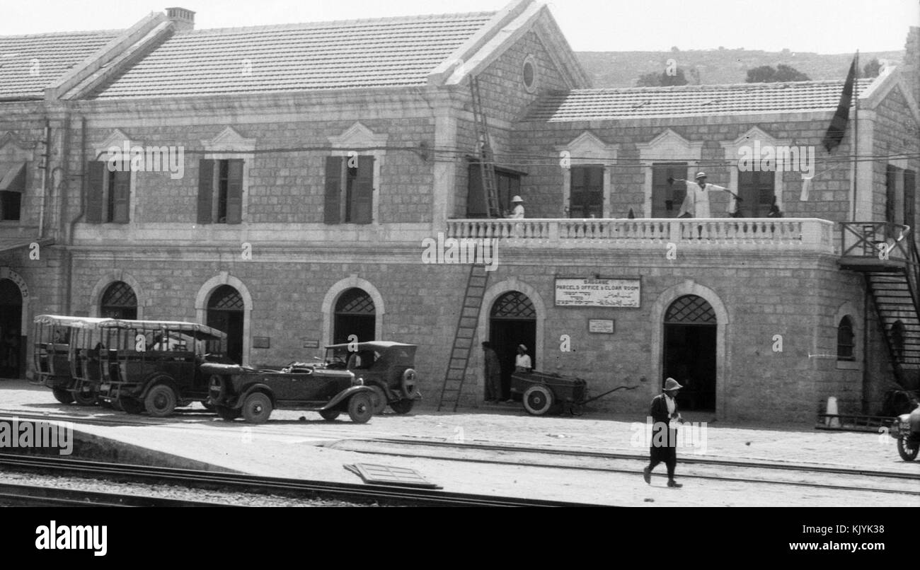 Haifa Railroad Station. Approximately 1925 to 1946. matpc.13584.IV ...