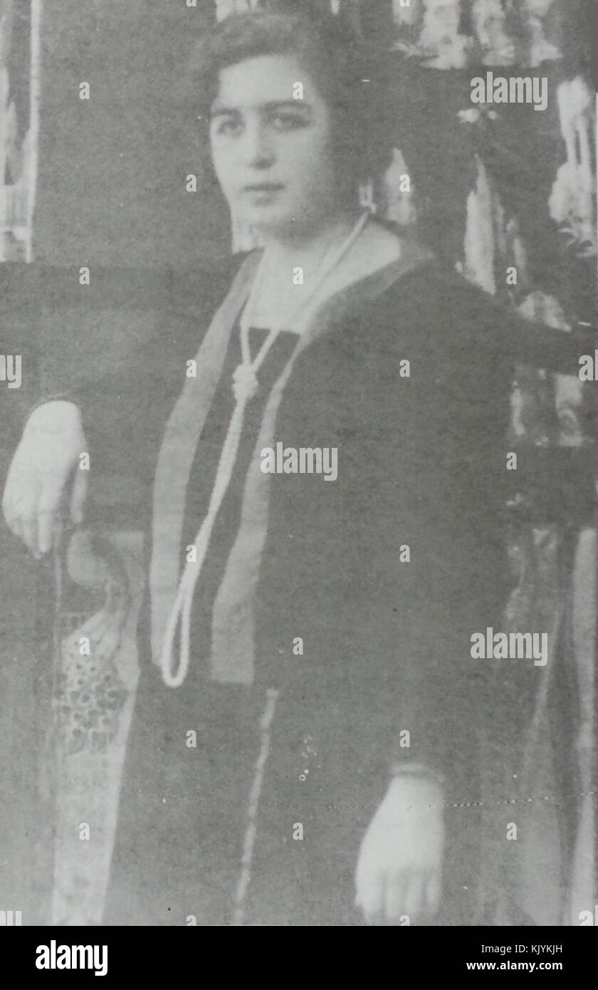 May Ziade's Mother, Nazha Khalil Mu'ammar Stock Photo - Alamy