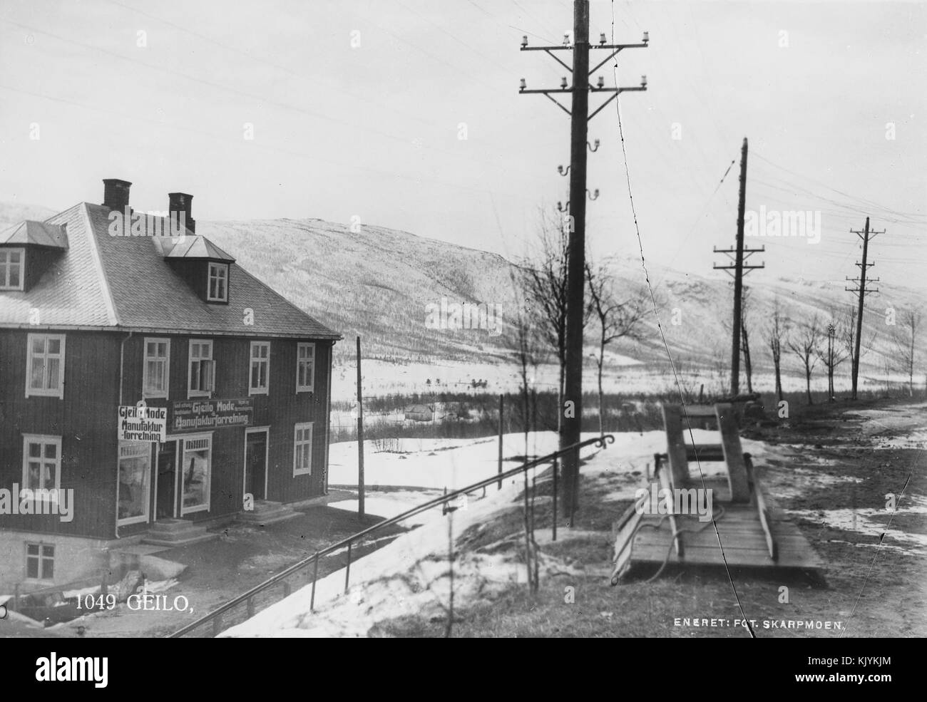 Geilo norway Black and White Stock Photos & Images - Alamy