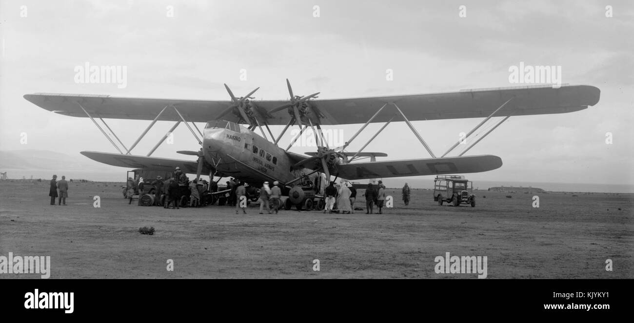 Handley Page HP42 (cropped Stock Photo - Alamy