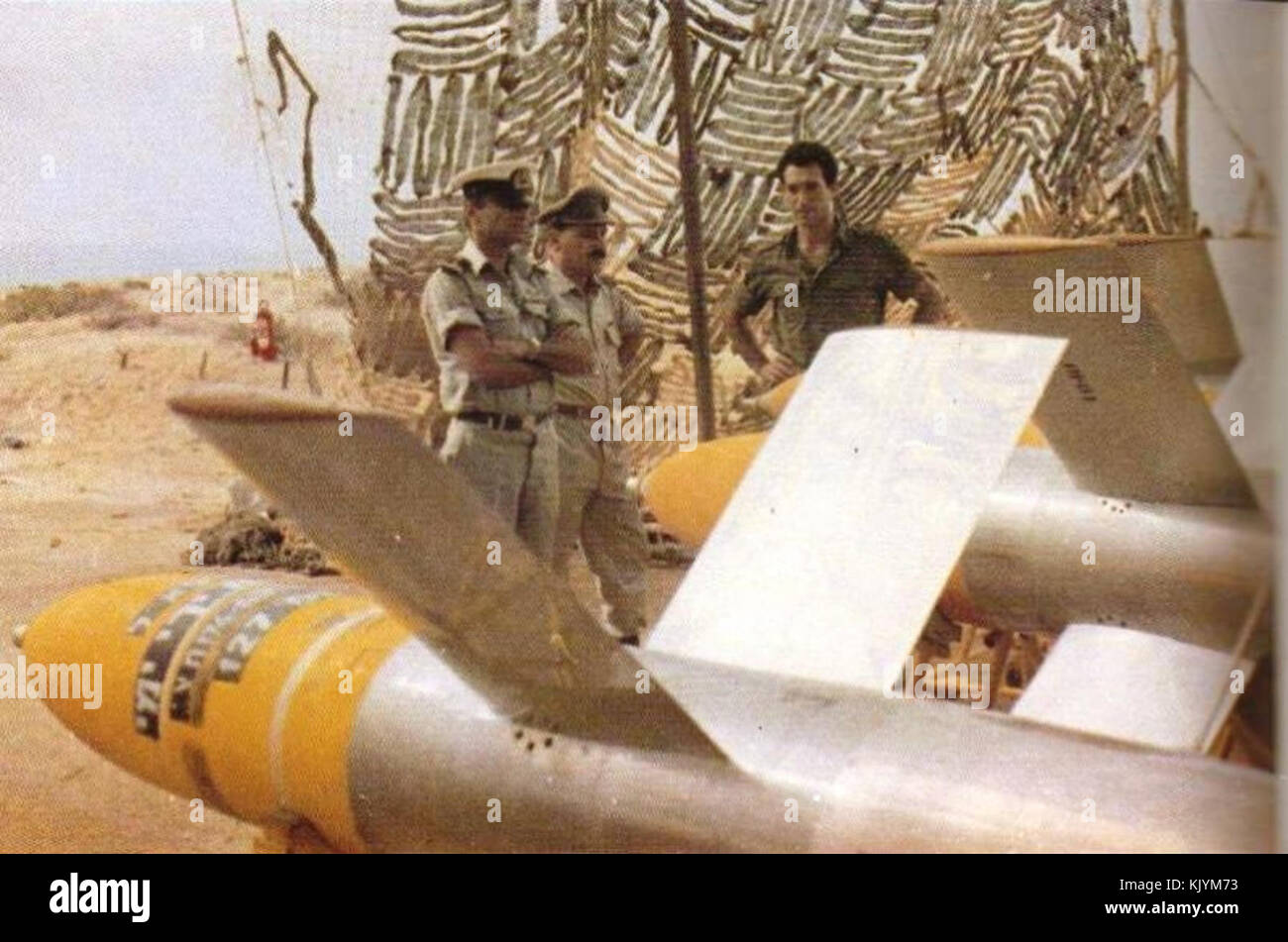 Commander in chief of the Israeli navy at the Luz missiles test site ...