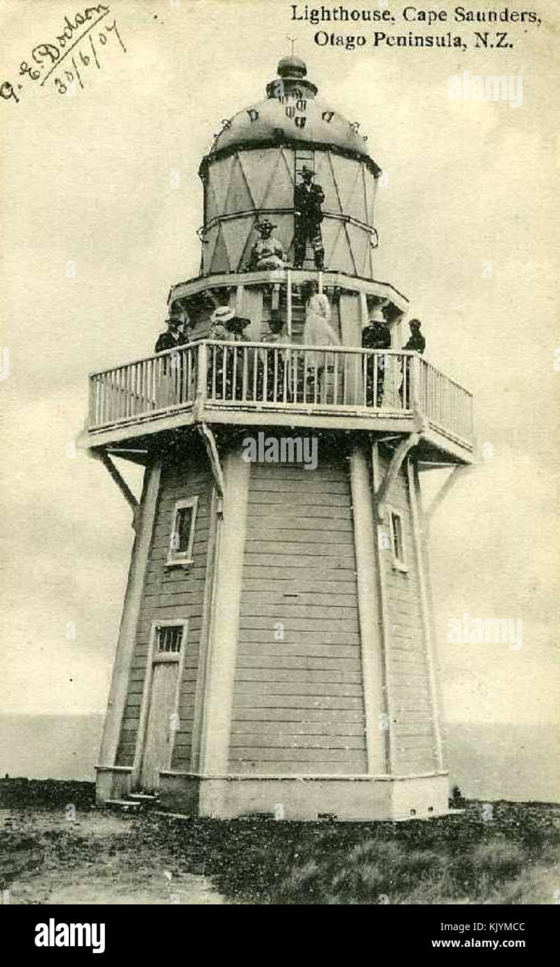 Cape Saunders original, 1904 Stock Photo - Alamy