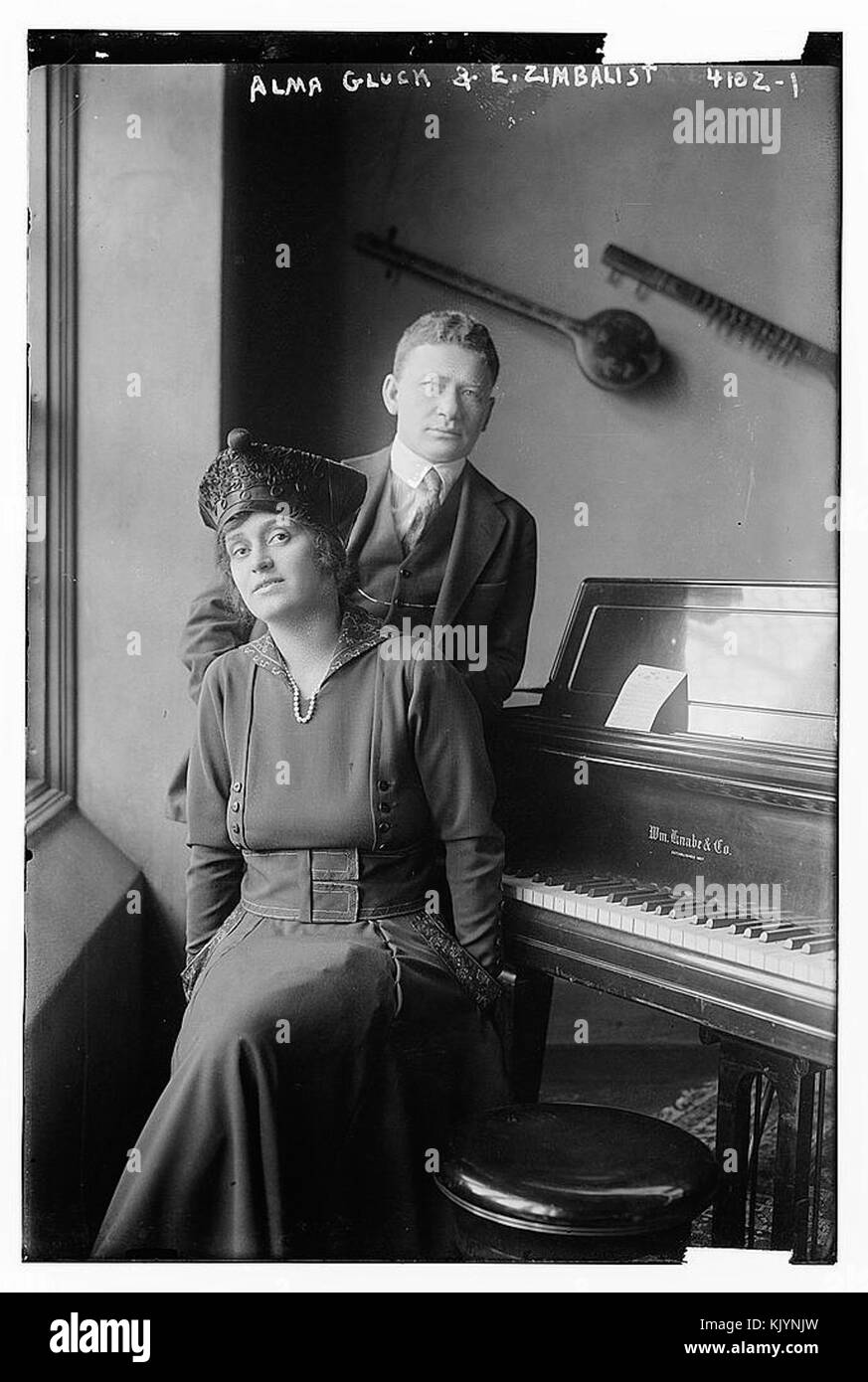 Alma Gluck & E. Zimbalist (LOC) (15952074492 Stock Photo - Alamy