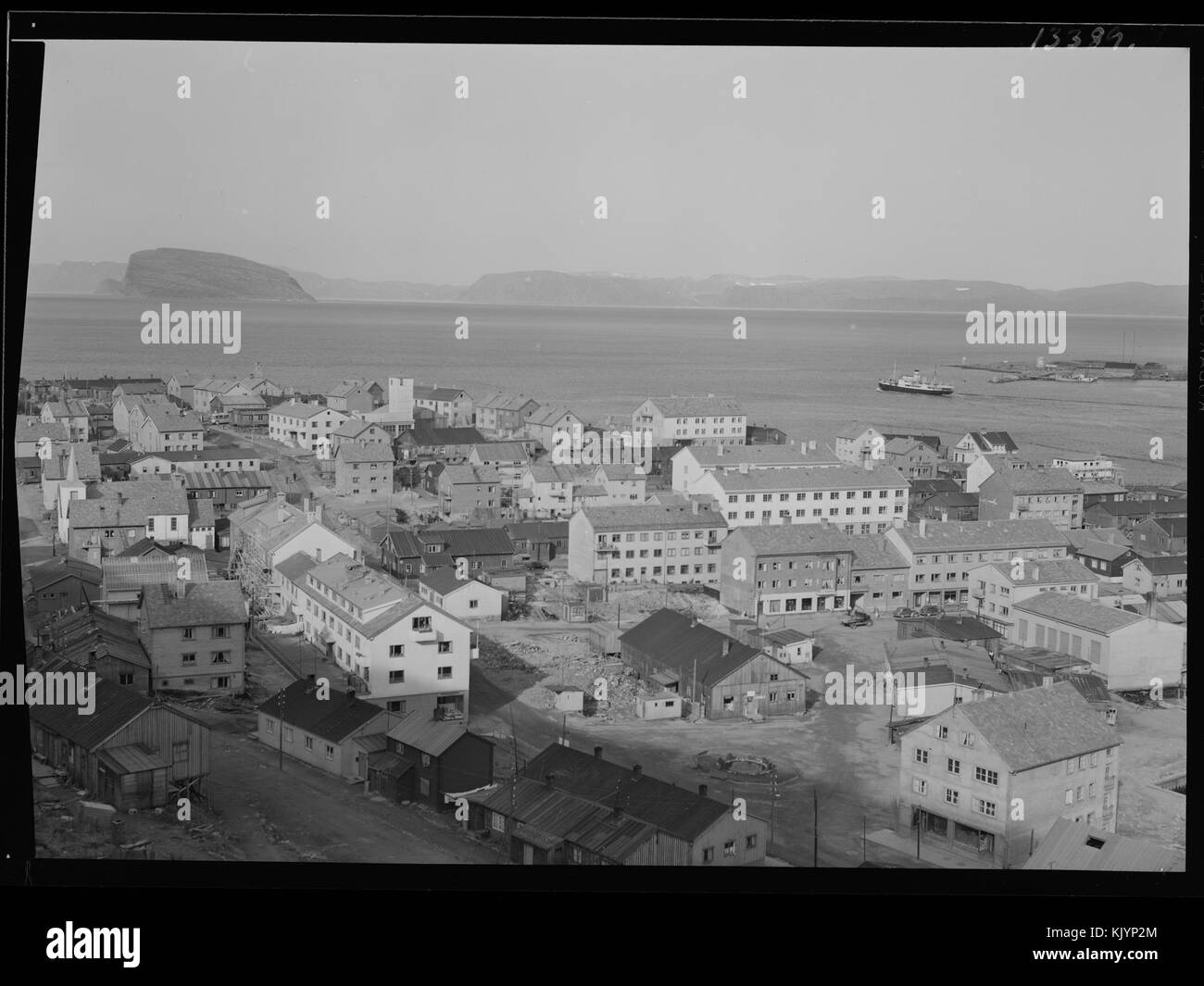 A digital photograph from Hammerfest, showcasing the landscape and ...