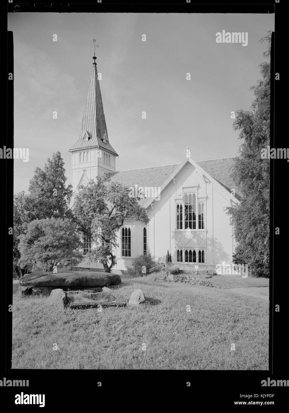Grimstad kirke hi-res stock photography and images - Alamy