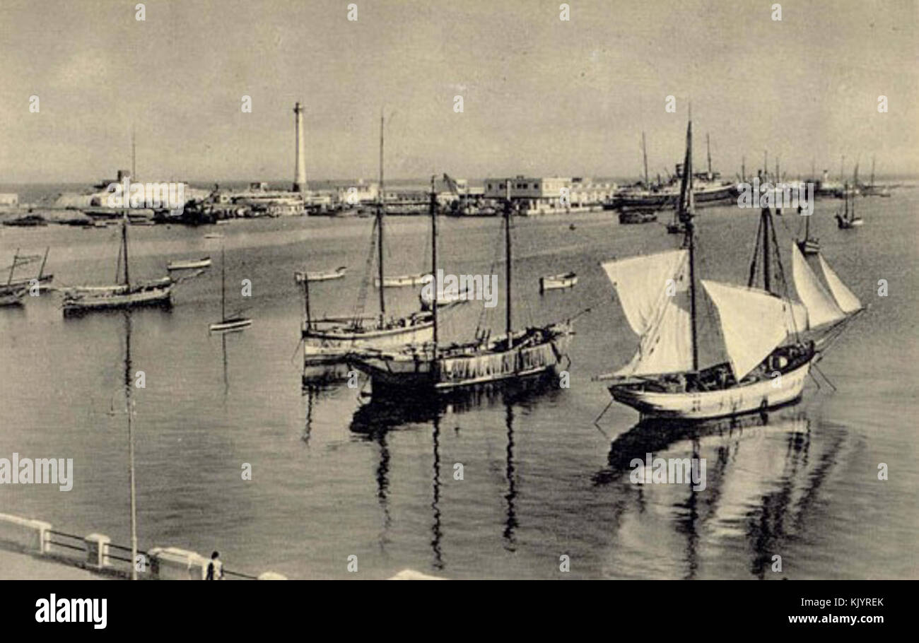 Tripoli Sea port Stock Photo - Alamy