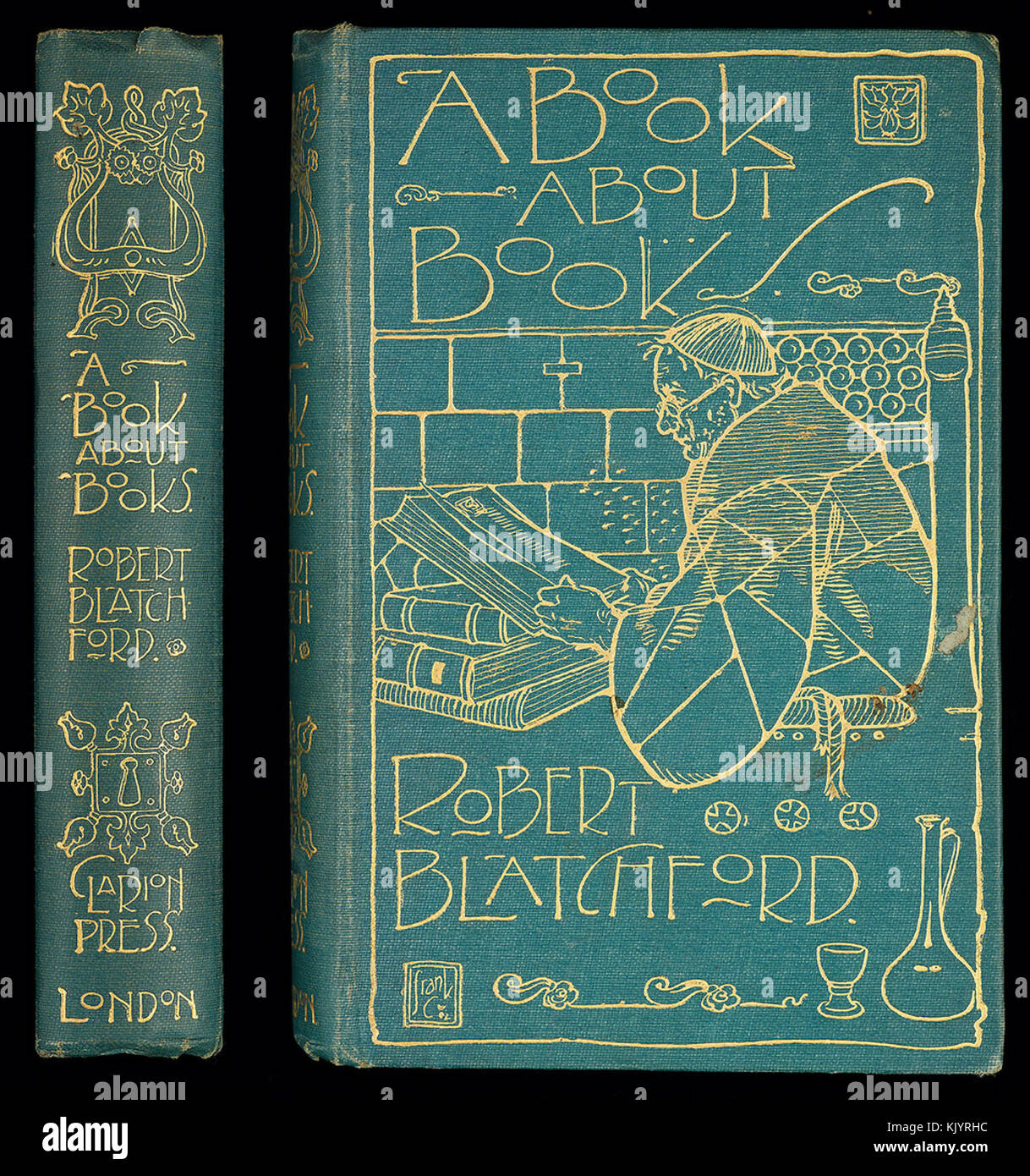 BLATCHFORD(1903) A book about books (15815412282 Stock Photo - Alamy