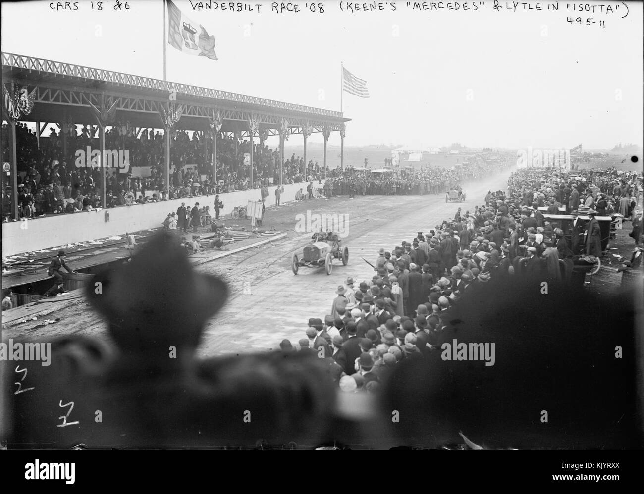 1908 Vanderbilt Cup, Keene and Lytle Stock Photo - Alamy