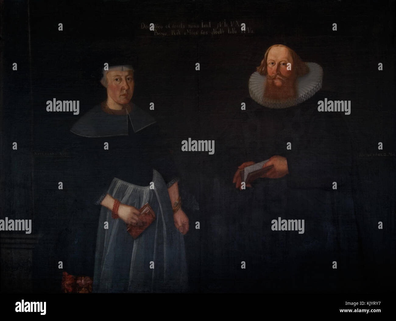 Jens Bugge med frue Stock Photo - Alamy